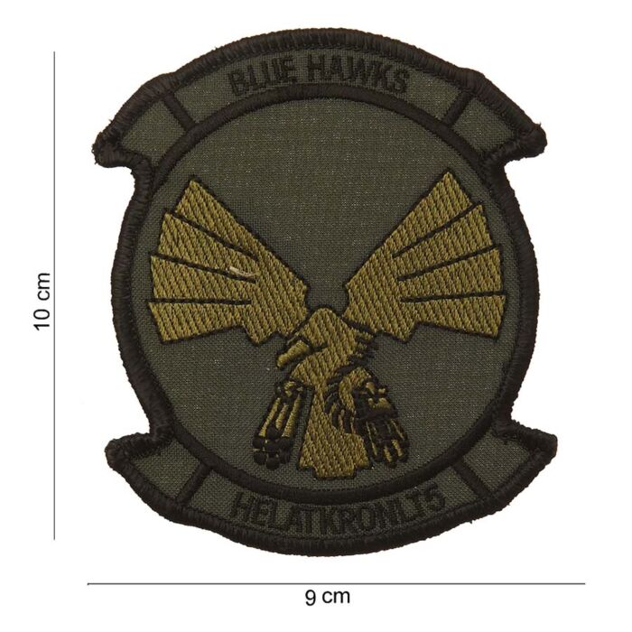 Embleem stof Blue hawks | Benscore