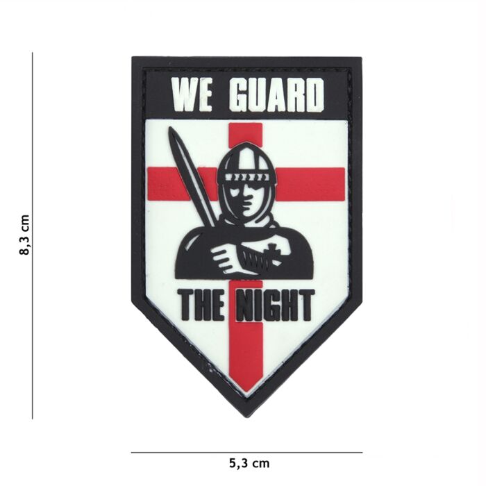 Embleem, 3D PVC We guard the night wit | Benscore
