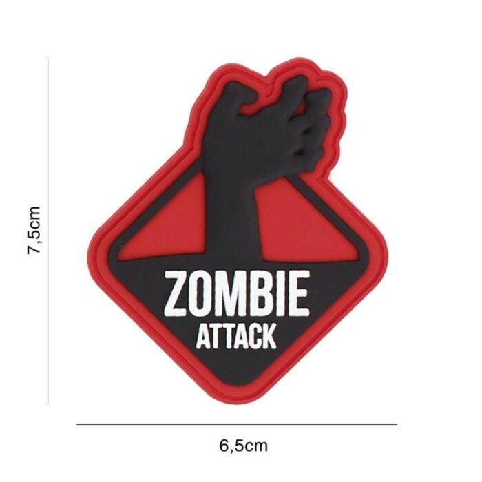 3D PVC Zombie attack 1 rood | Benscore