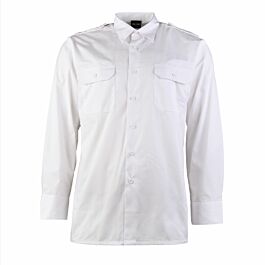 Mil-Tec Uniform Overhemd lange mouwen Wit | Benscore