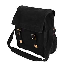 Pukkel tas canvas zwart | Benscore