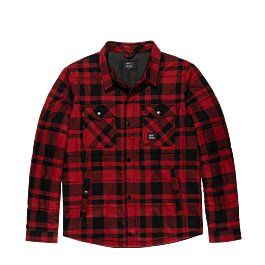 Vintage Industries Square Padded Shirt Red Check | Benscore
