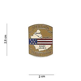 Embleem, metaal Desert storm pin | Benscore