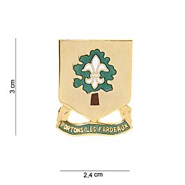 Embleem, metaal 101st Support battalion | Benscore