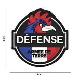 Embleem, 3D PVC Defense armee de terre | Benscore