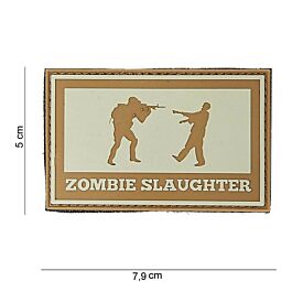 Embleem 3D PVC Zombie Slaughter | Benscore