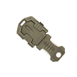 Molle quick release knife mini groen | Benscore