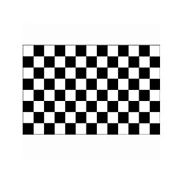 vlag Finish, formule1, racing, zwart wit geblokt | Benscore