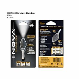 Inova Microlight Black Body White Li nvt | Benscore
